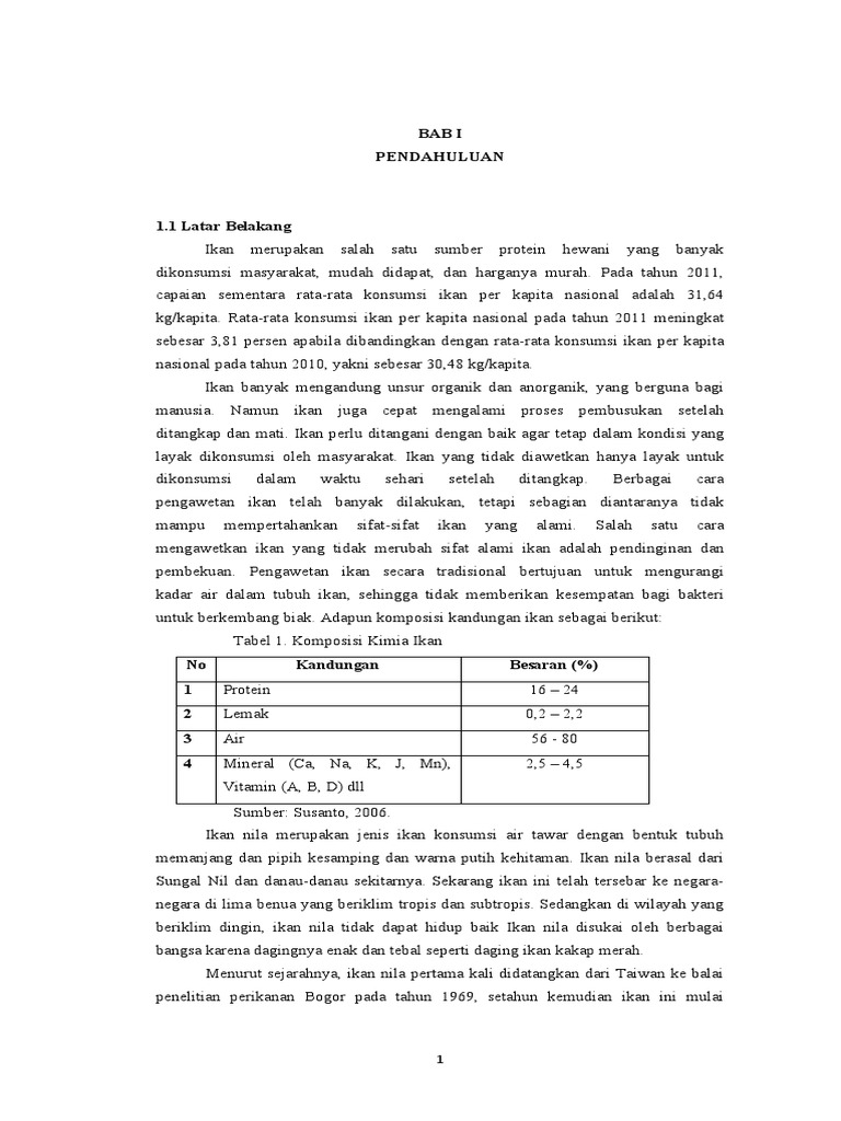 Proses Pengasapan Ikan Nila Asap | PDF | Kesehatan Holistik