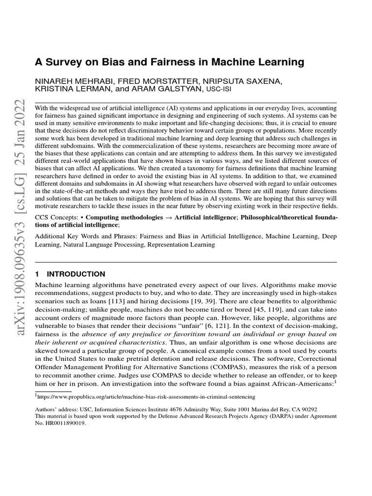 Bias and Fairness | PDF