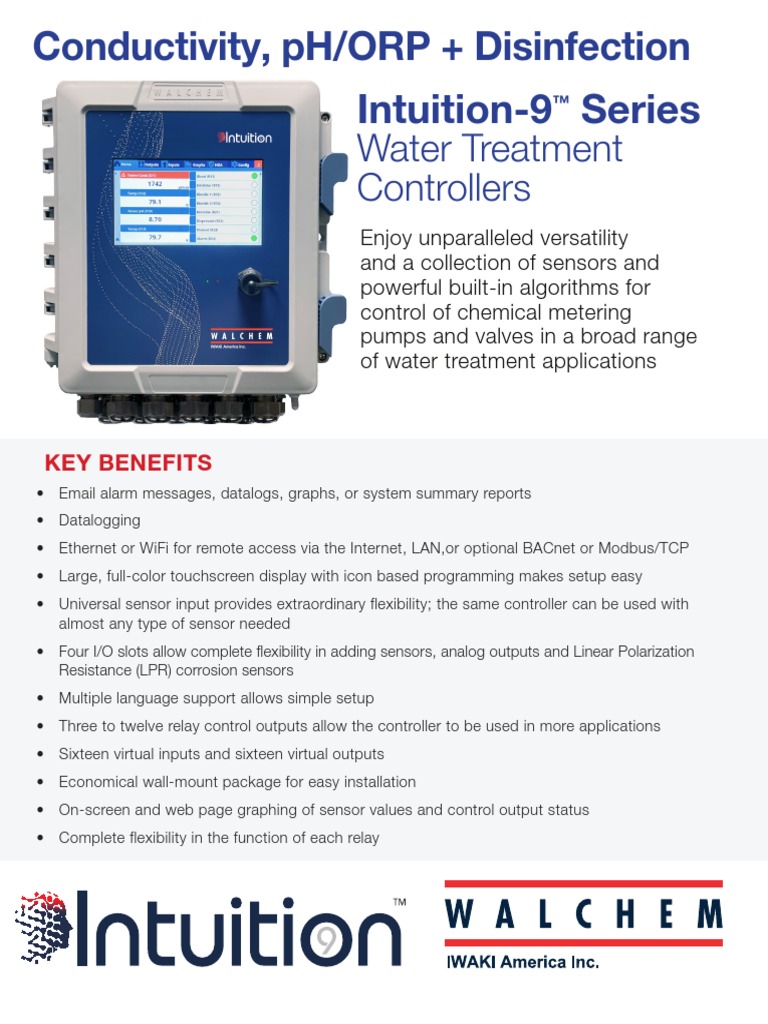 Walchem Intuition-9 Brochure | PDF | Relay | Power Supply