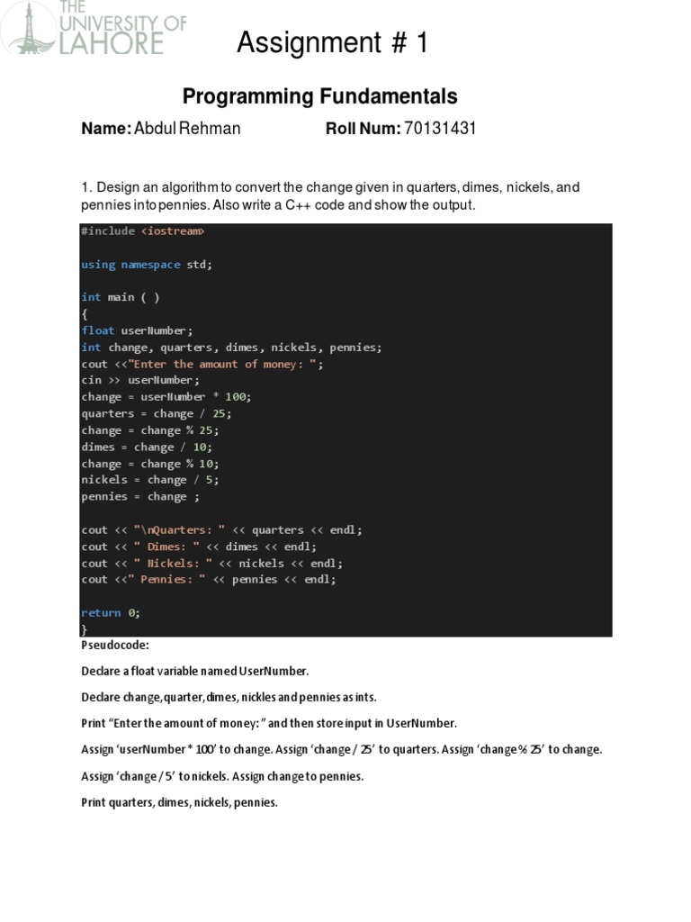 Abdul Rehman PF | Download Free PDF | Namespace | Computer Science