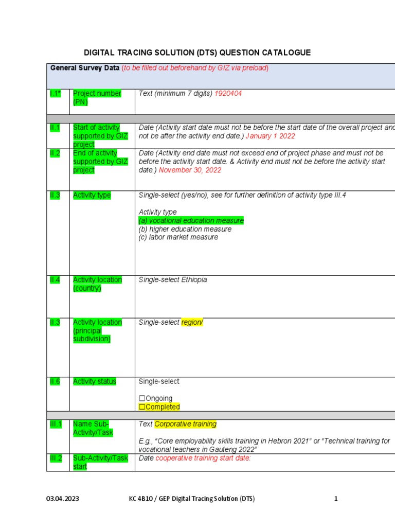 DTS Commented Version Final by MS TA | PDF | Vocational Education ...