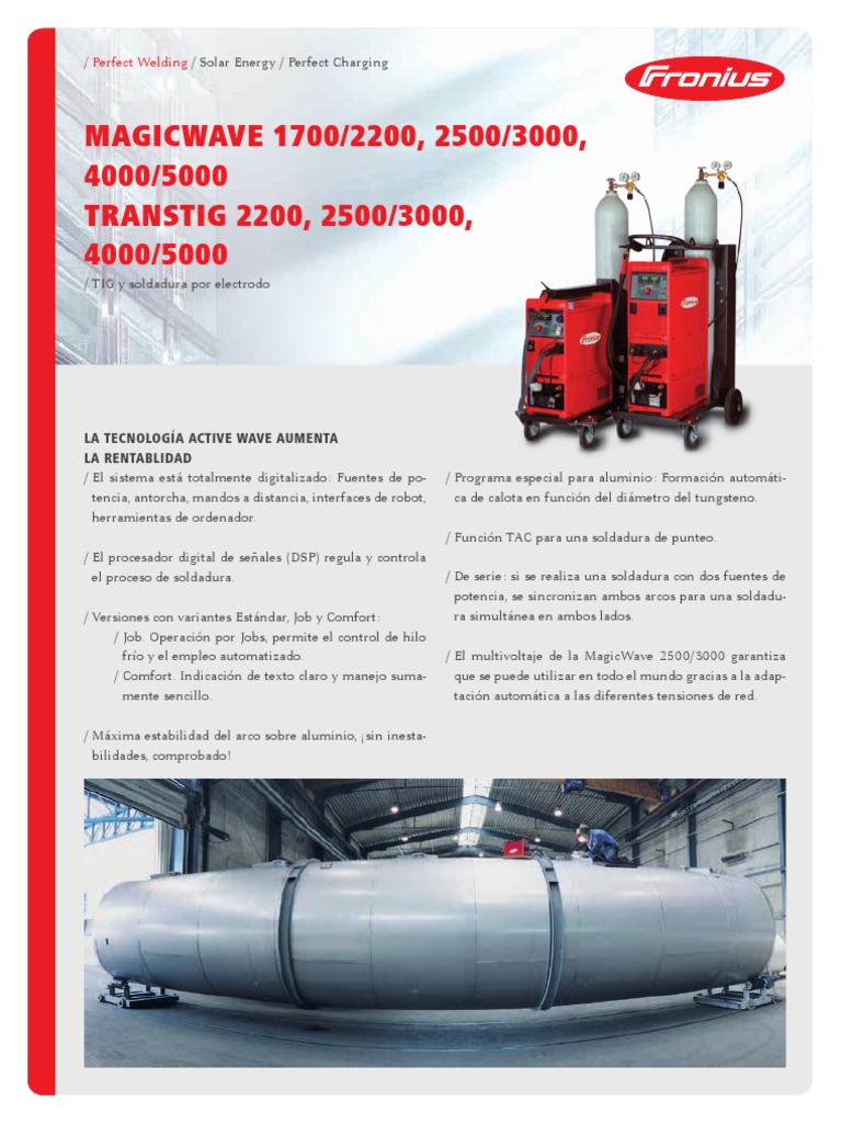 PW BRO MagicWave Conjunto ES | PDF | Soldadura | Construcción
