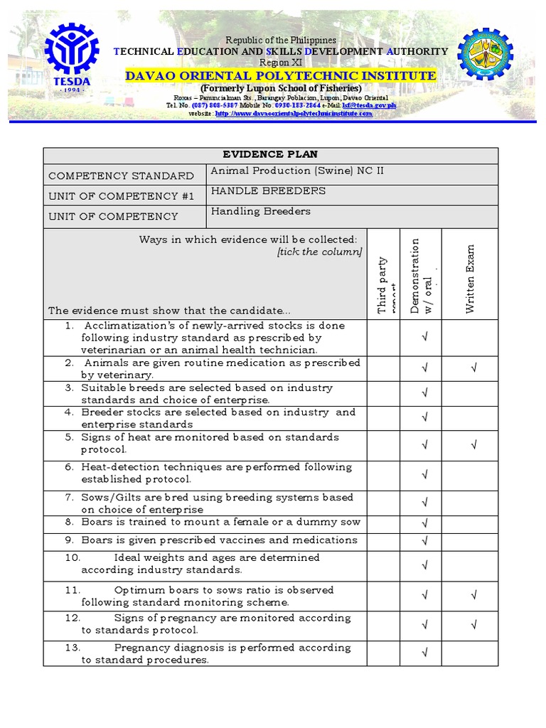 Evidence Plan Swine | PDF | Pig | Animal Welfare