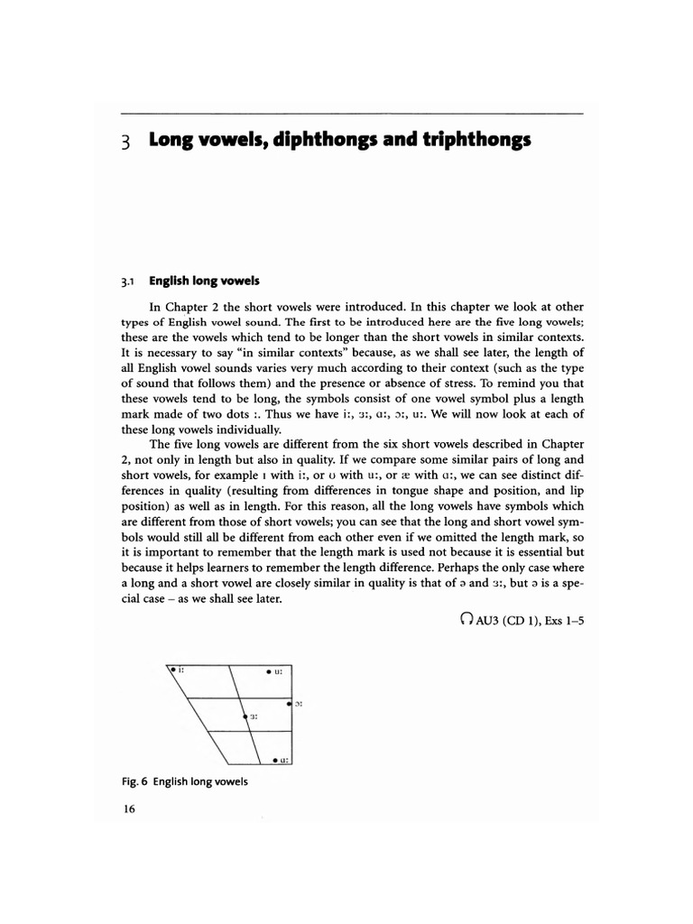Diphthongs and Triphthongs | PDF