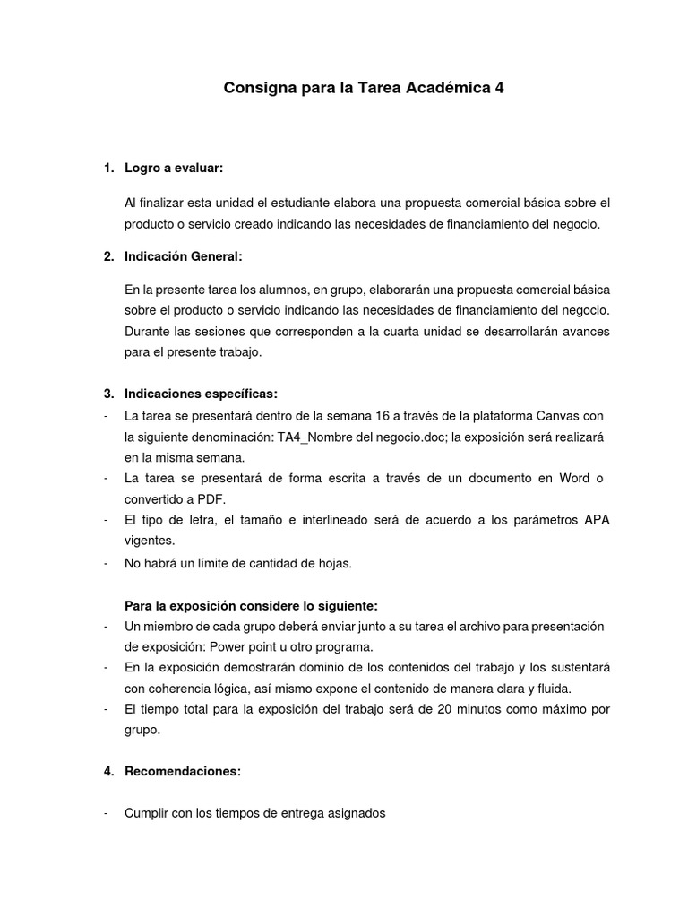 GC - AN30 - Consigna TA4 - 22C1M | PDF | Marketing | Economias