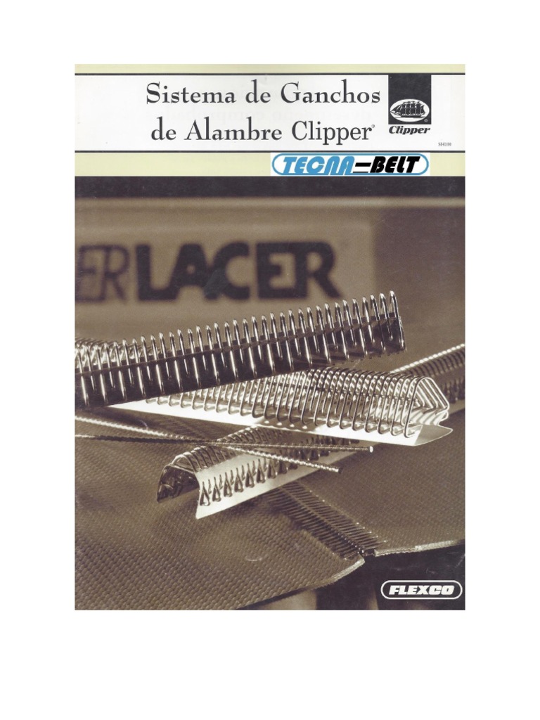 Grapas Clipper (002) Engrapadora Bandas Cableadoras | PDF