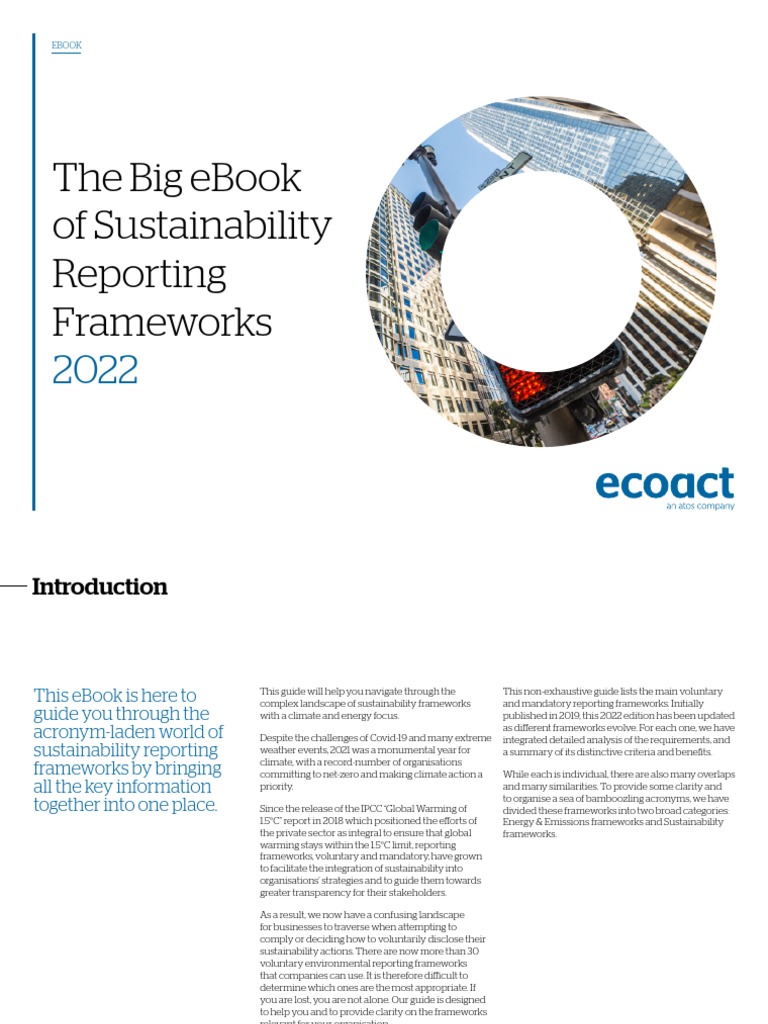 The Big Ebook Of Sustainability Reporting Frameworks En Pdf