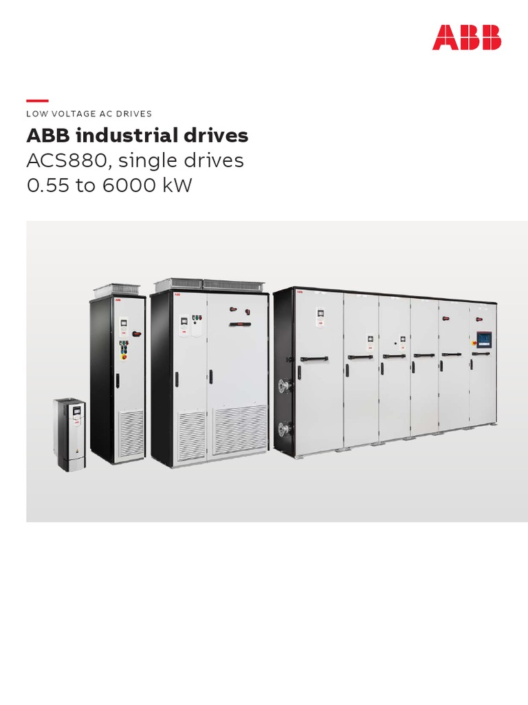 ACS880 Single Drives Catalog 3AUA0000098111 RevR EN Lowres | PDF ...
