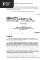 Is.2190.2010 Fire Extinguishers | PDF | Fires | Materials