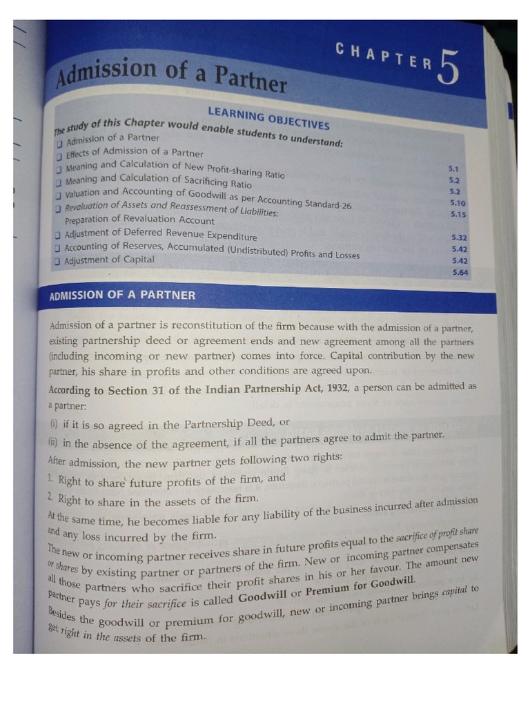Ch-5 (1) Vol-1 Acc Class-12 | PDF