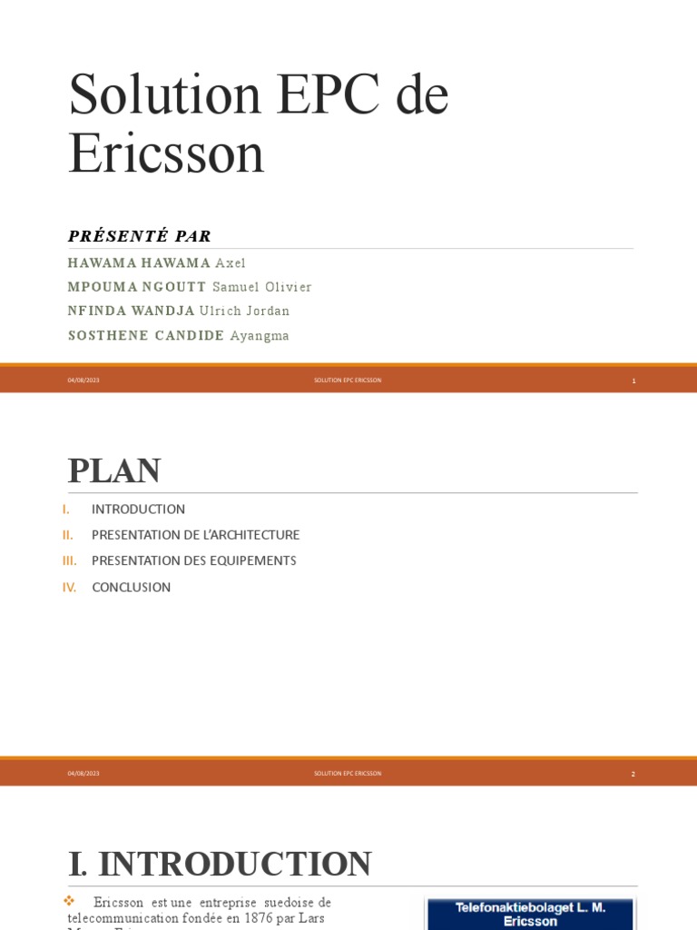Solution EPC de Ericsson | PDF | Ericsson | LTE (Télécommunication)