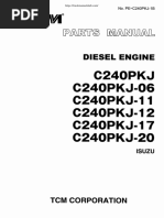 ISUZU C240 Engine Data | PDF