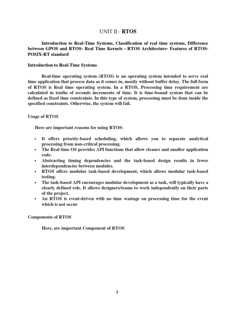 Unit2 Classnotes | PDF | Kernel (Operating System) | Operating System