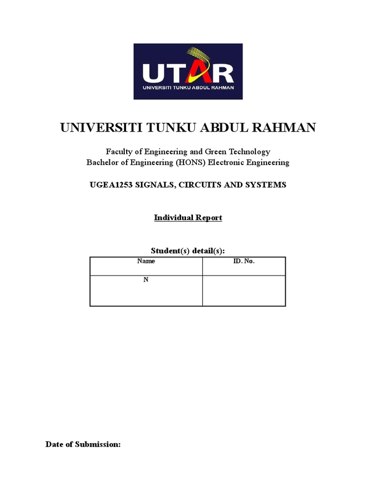 Signal Lab Report 2 | PDF | Electrical Impedance | Electrical Resistance And Conductance