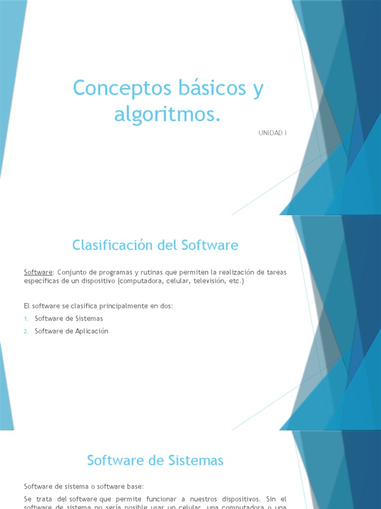Conceptos Básicos y Algoritmos | PDF | Lenguaje de programación | Compilador