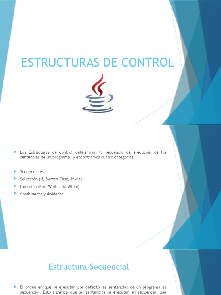 Estructuras de Control | PDF | Ingeniería Informática | Flujo de control