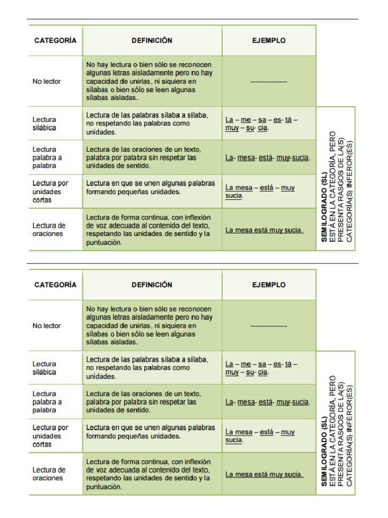 Rubrica Lectura en Voz Alta | PDF Rubrica Lectura en Voz Alta | PDF