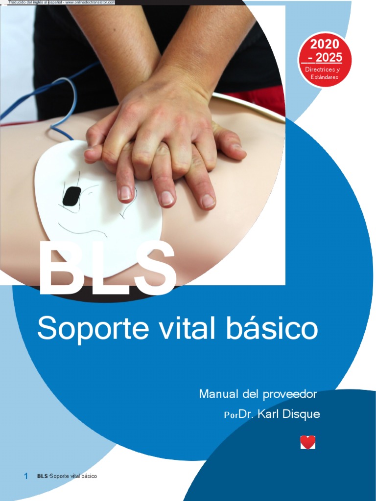 BLS 2022 | Descargar gratis PDF | Reanimación cardiopulmonar | Paro cardíaco