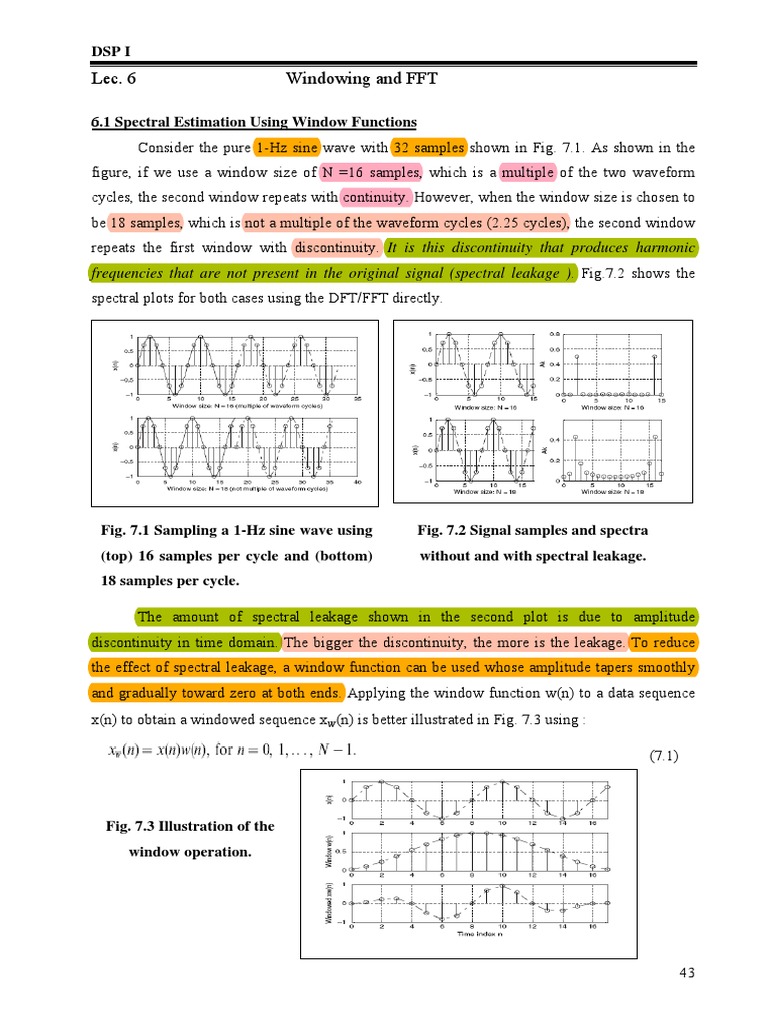 DSP Lecture 6 | PDF | Teaching Methods & Materials