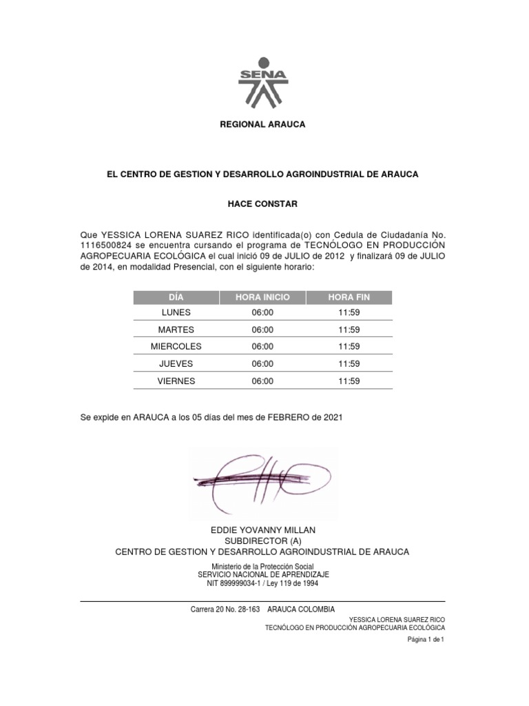 Certificados Academicos | PDF