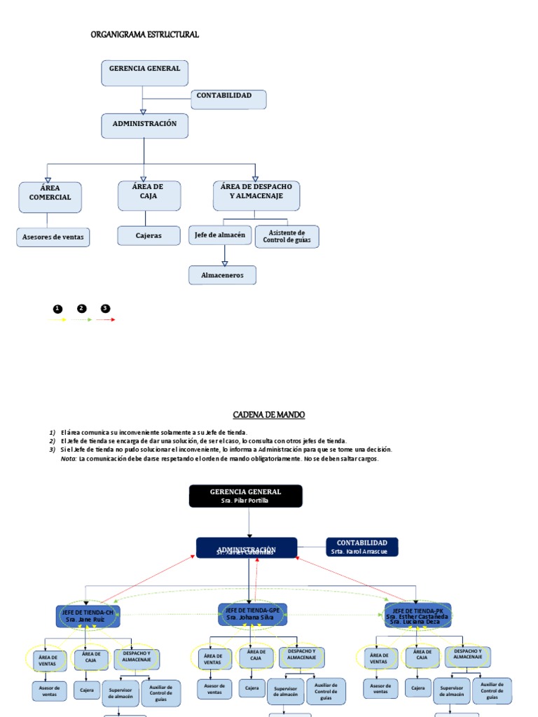 Organigrama Estruc. | PDF