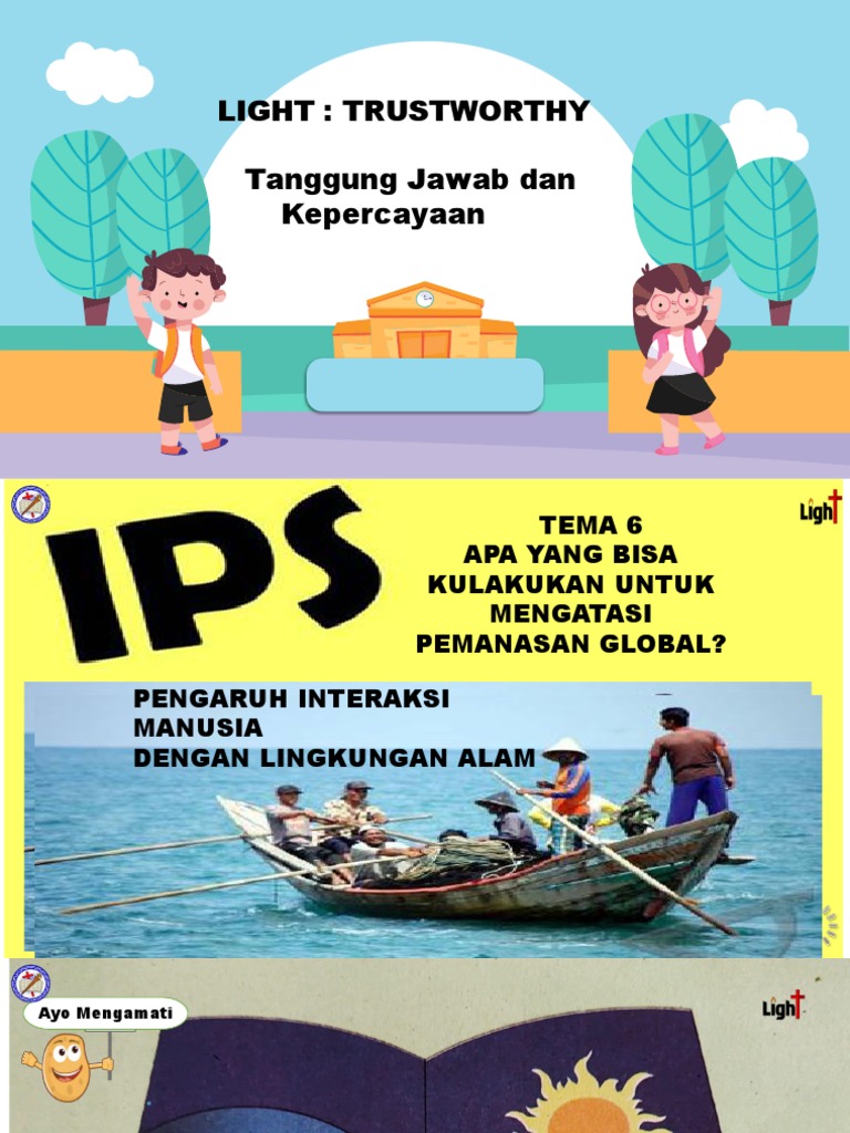 IPS T 5 ST 1 - Pengaruh Interaksi Manusia Dengan Lingkungan | PDF