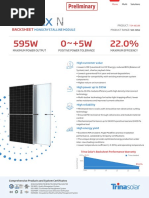 Datasheet Trina 710w | PDF | Photovoltaics | Solar Panel