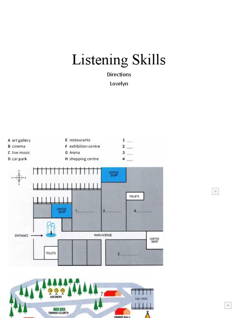 Listening Skills Directions | PDF