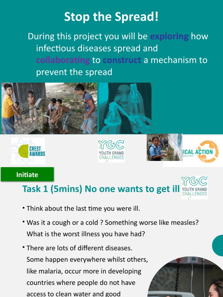 Year 8 Skills - Stop The Spread! | PDF | Infection | Wash