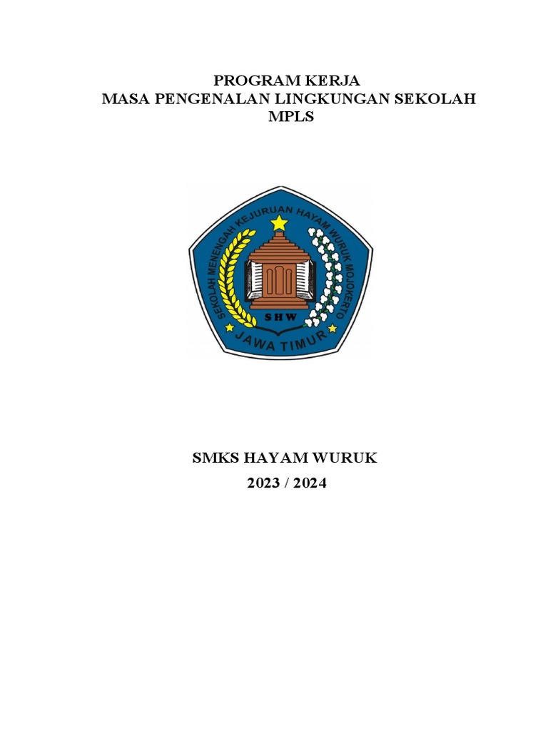 Program Kerja PELAKSANAAN MPLS TP 2021-2022 | PDF