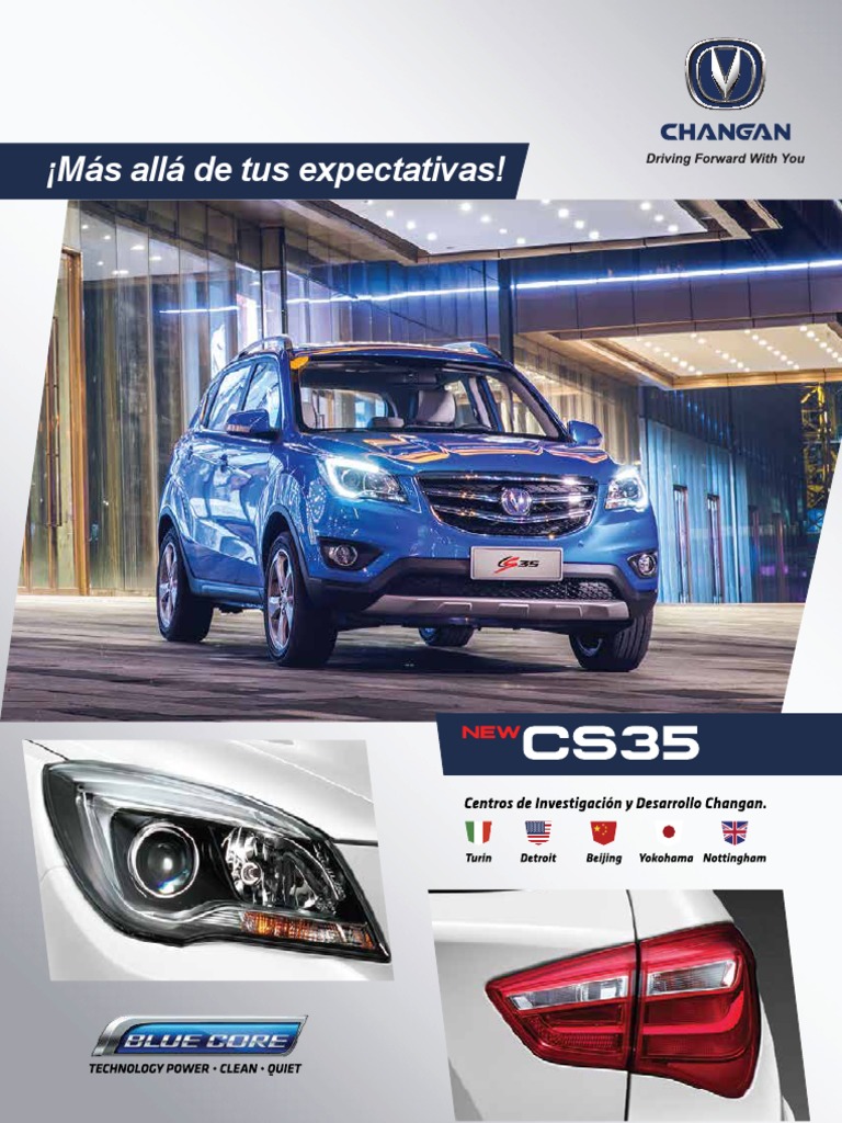 Ficha Changan CS35 2018 JULIO | PDF