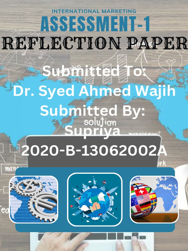 Supriya Reflection Paper | PDF | Marketing | Market (Economics)