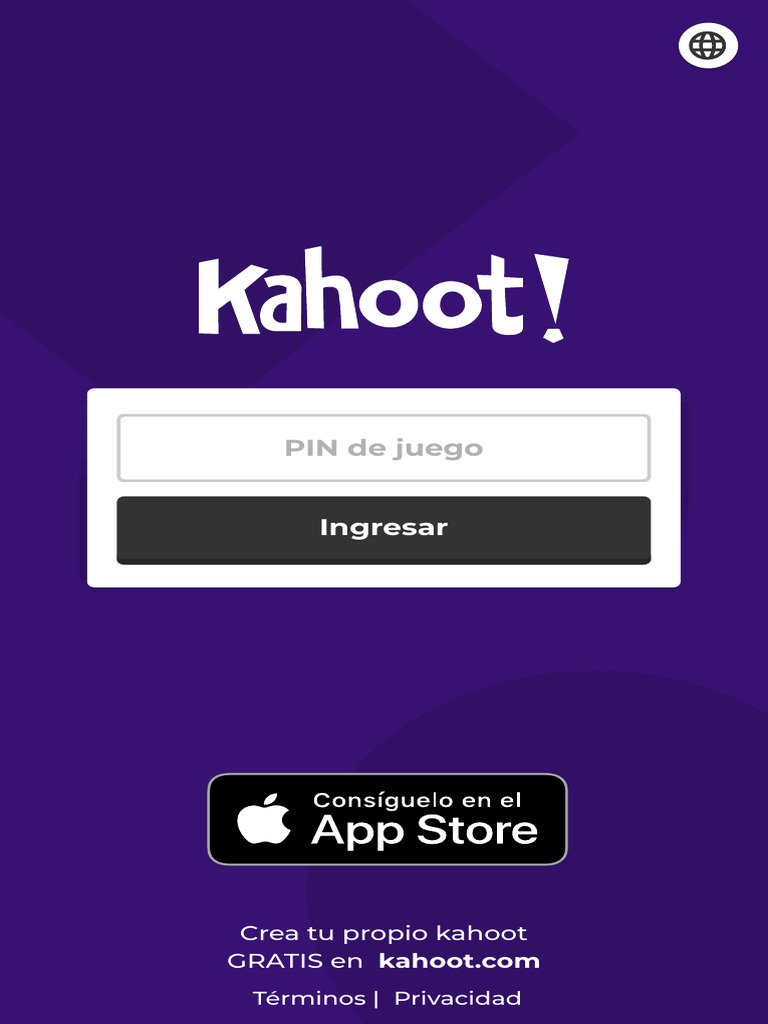 Ingresa El PIN de Juego - Kahoot! | PDF