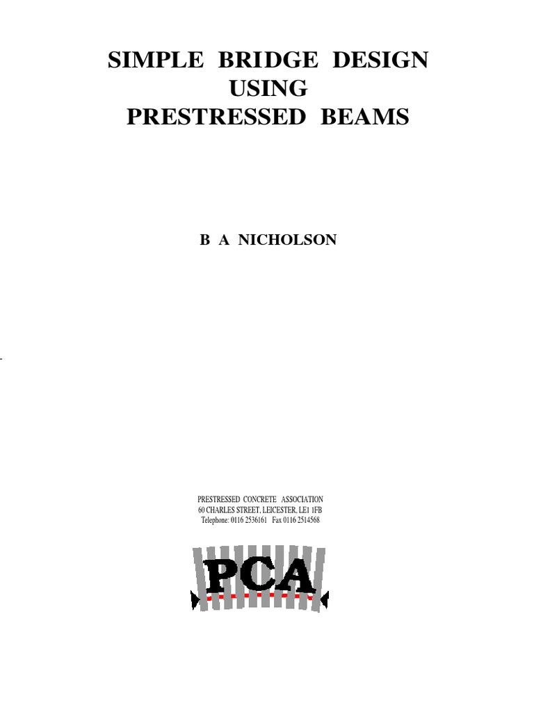 Simple Bridges Nicholson | PDF | Beam (Structure) | Bending