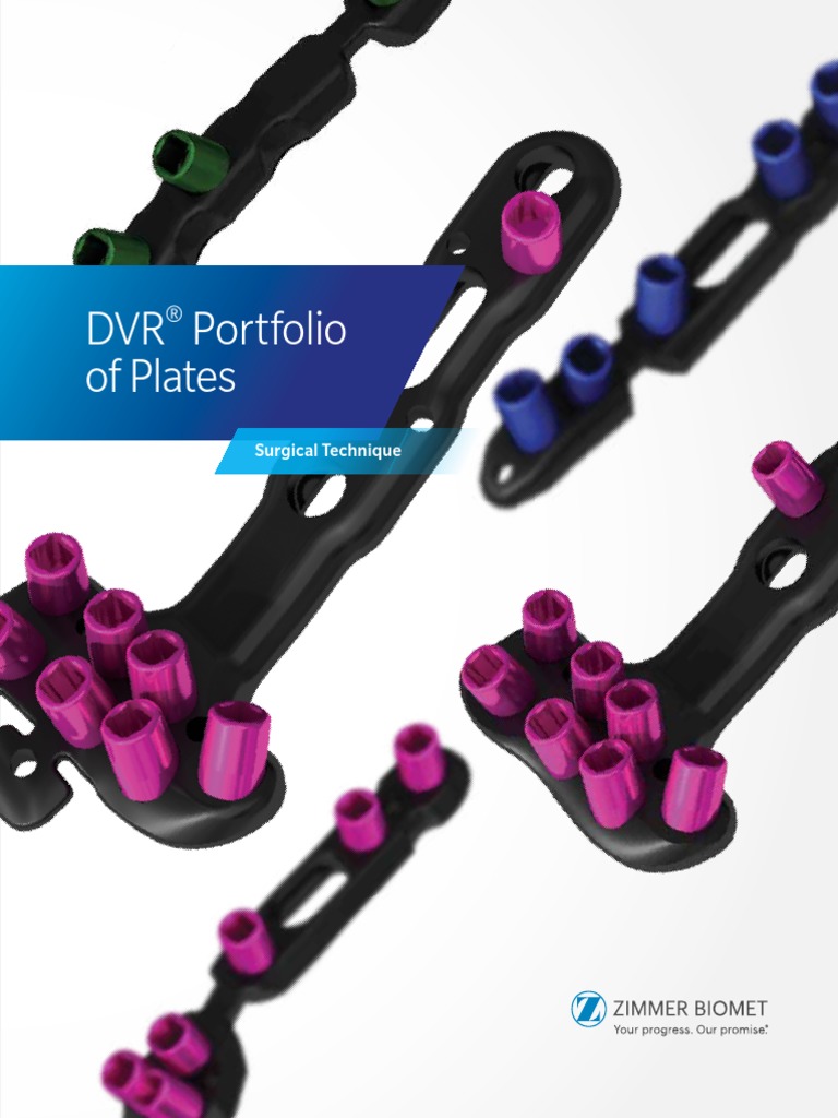 DVR Portfolio of Plates Surgical Technique | PDF | Thumb ...