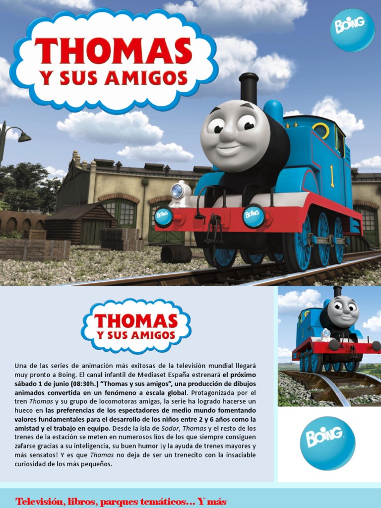 Dossier Thomas y Sus Amigos | Descargar gratis PDF | Thomas y sus amigos | Tren