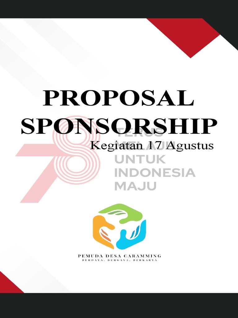 PROPOSAL SPONSORSHIP Kegiat An 17 Agustu | PDF