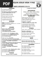 CANTOS SEMANA SANTA | PDF