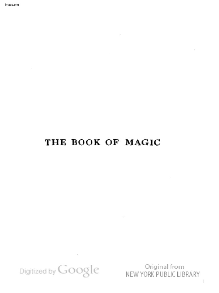 Fred Collin Magic Book | PDF