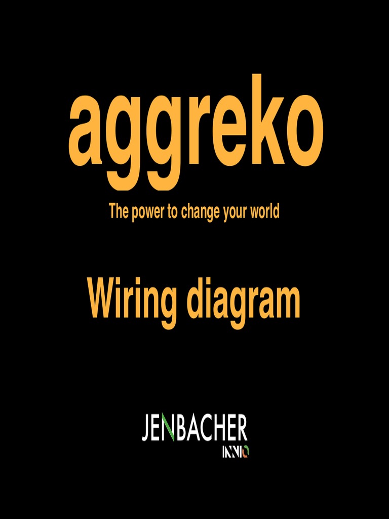 Aggreko & INNIO Wiring Diagram 1 | PDF | Vacuum Tube | Relay