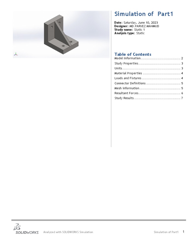 Simulation Assignment 02 | PDF | Strength Of Materials | Young's Modulus