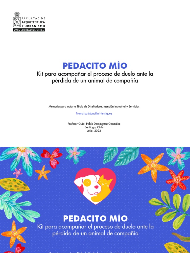 Kit para Acompañar El Proceso de Duelo Ante La Pérdida de Un Animal de ...