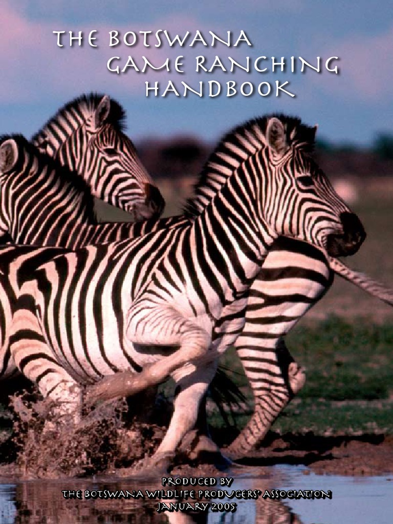 Botswana Game Ranching Handbook | PDF | Hunting | Antelope