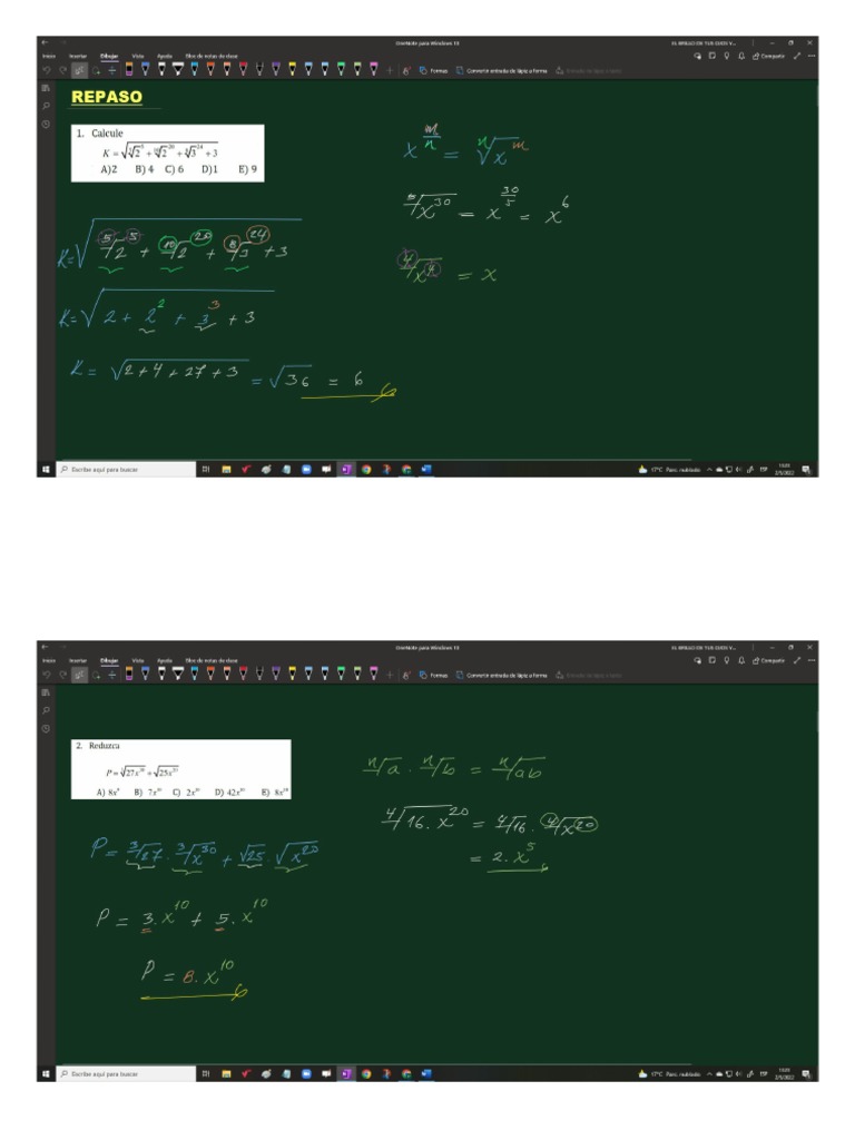 Resol Repaso Fin1 1°año | PDF