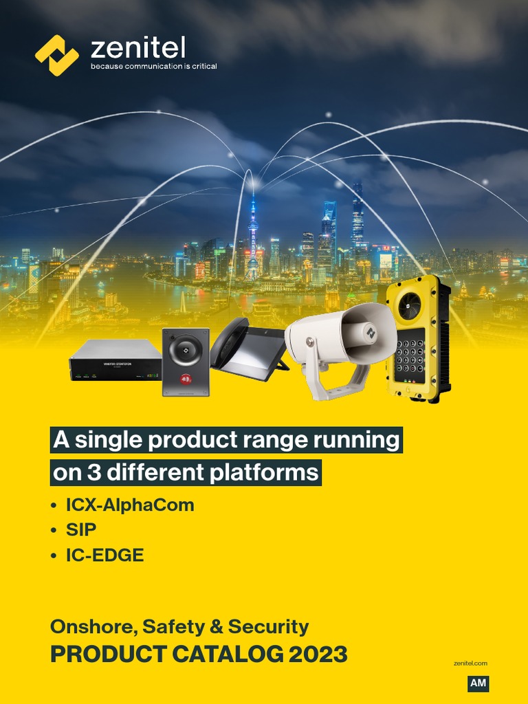 Zenitel Communication Solutions | PDF | Voice Over Ip | Session Initiation Protocol