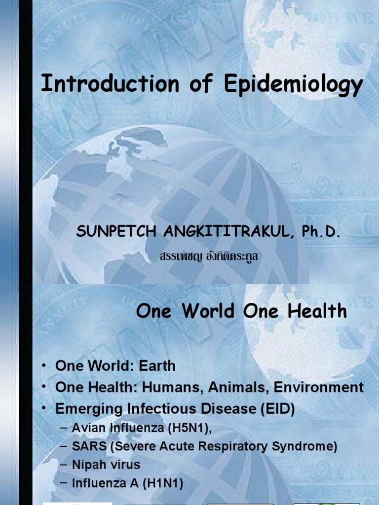 Intro To Epidemiology - Sunpetch | PDF | Epidemiology | Infection
