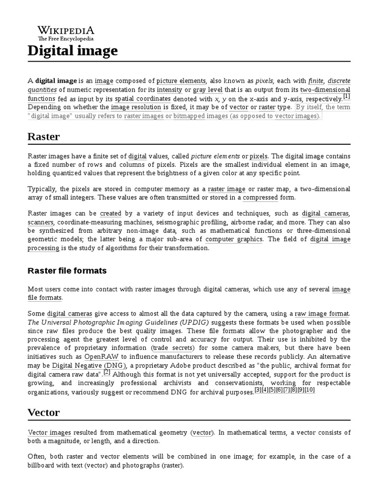 Digital Image | PDF | Digital Image | Recording