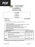 Grade 12 Accounting Reconciliation Solutions | PDF | Debits And Credits ...