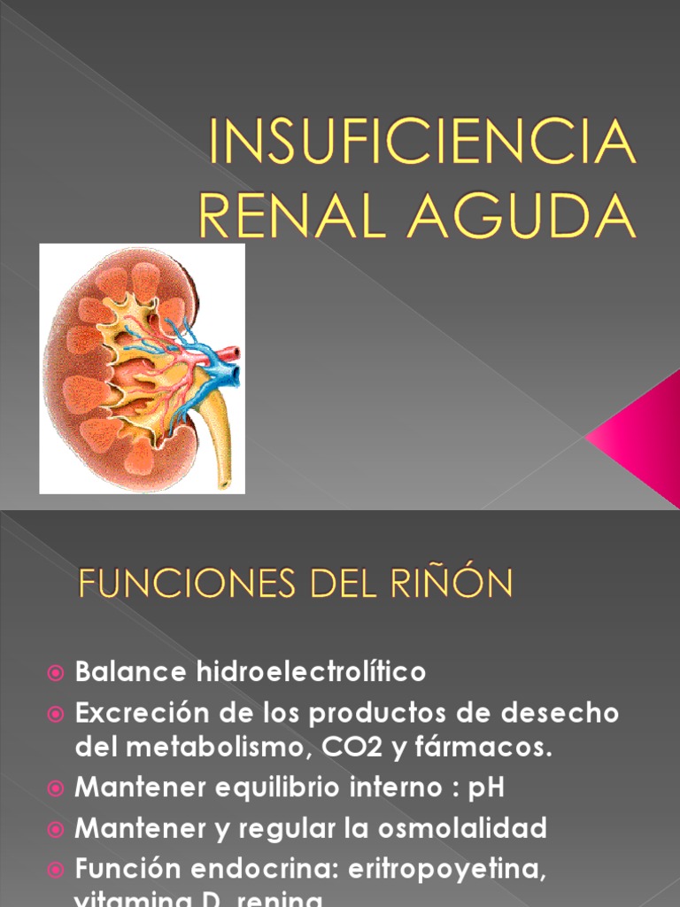 Insuficiencia Renal Aguda | Especialidades Medicas | Medicina CLINICA