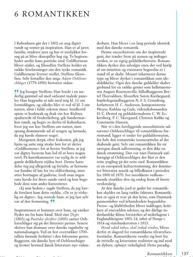 Romantikken (Samlet Udgave) | PDF